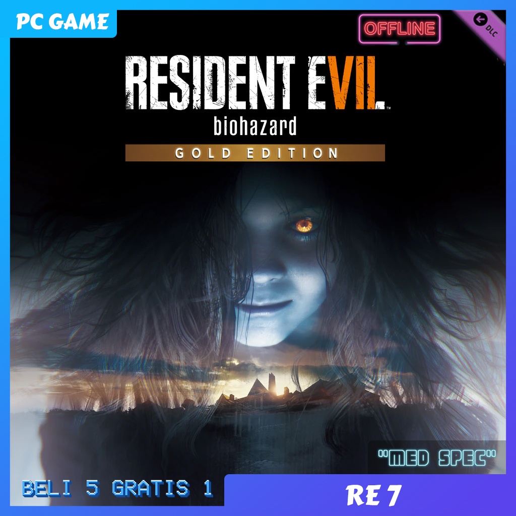 Jual Resident Evil 7 Biohazard Gold Edition ALL DLC - RE 7 - RE7 - PC ...