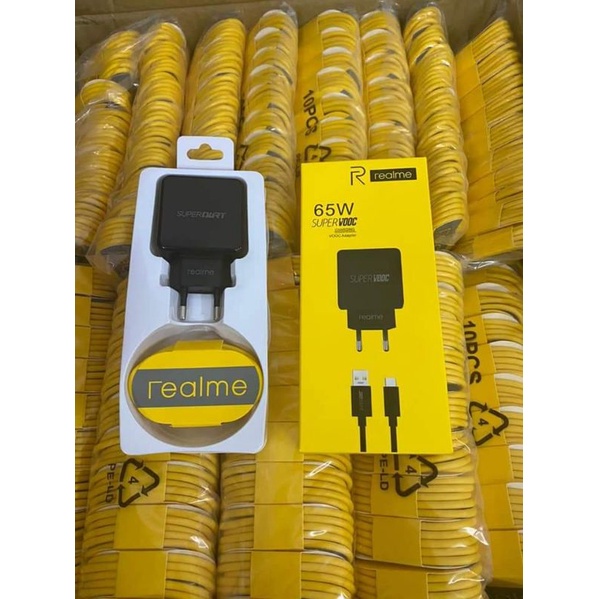 Jual cas hp Realme 65W Superr VOOC Fast charger micro/ tipe c | Shopee ...