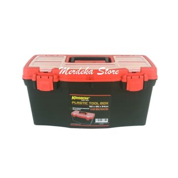 Jual KRISBOW TOOL BOX KOTAK PERKAKAS 50X26x24CM Merdeka Hardware ...