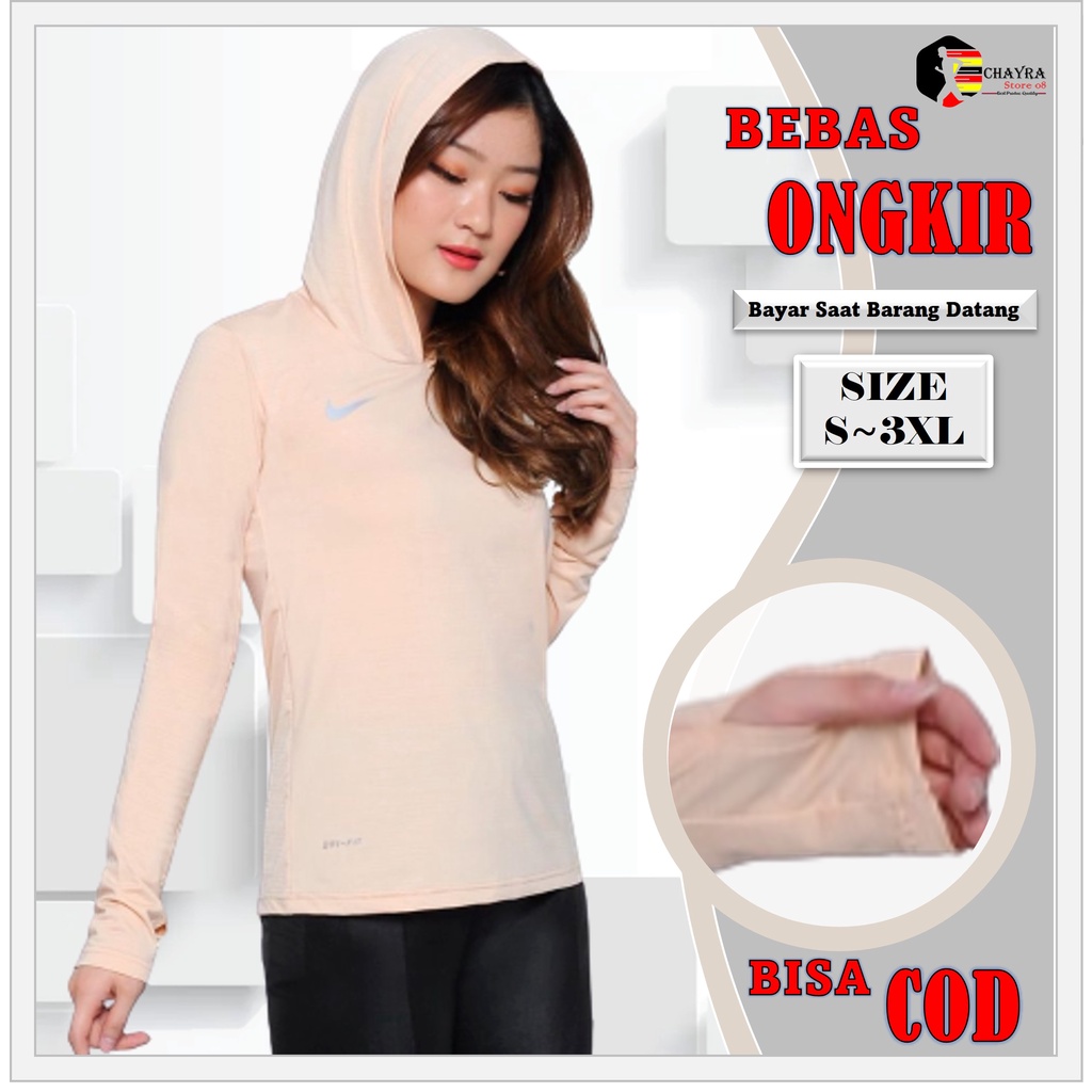 Jual Baju Gym Wanita Hijab Senam Zumba Aerobic Kaos Yoga Outfit ...