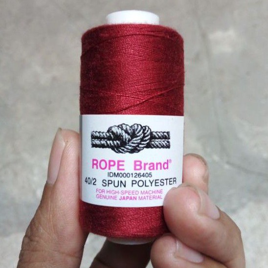 Jual Benang Jahit cap Tambang Merah Tua | Shopee Indonesia