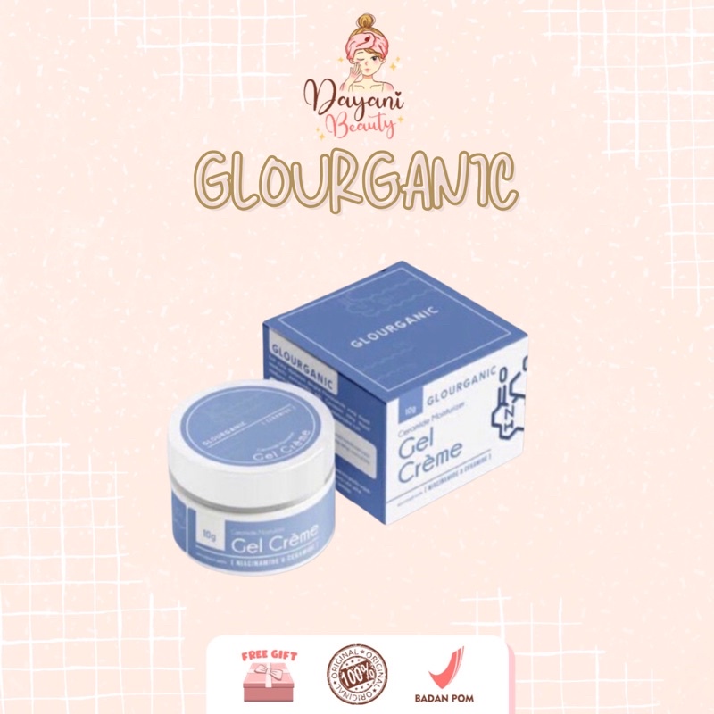 Jual [READY] Ceramide Moisturizer Gel Creme By Glourganic | Shopee ...