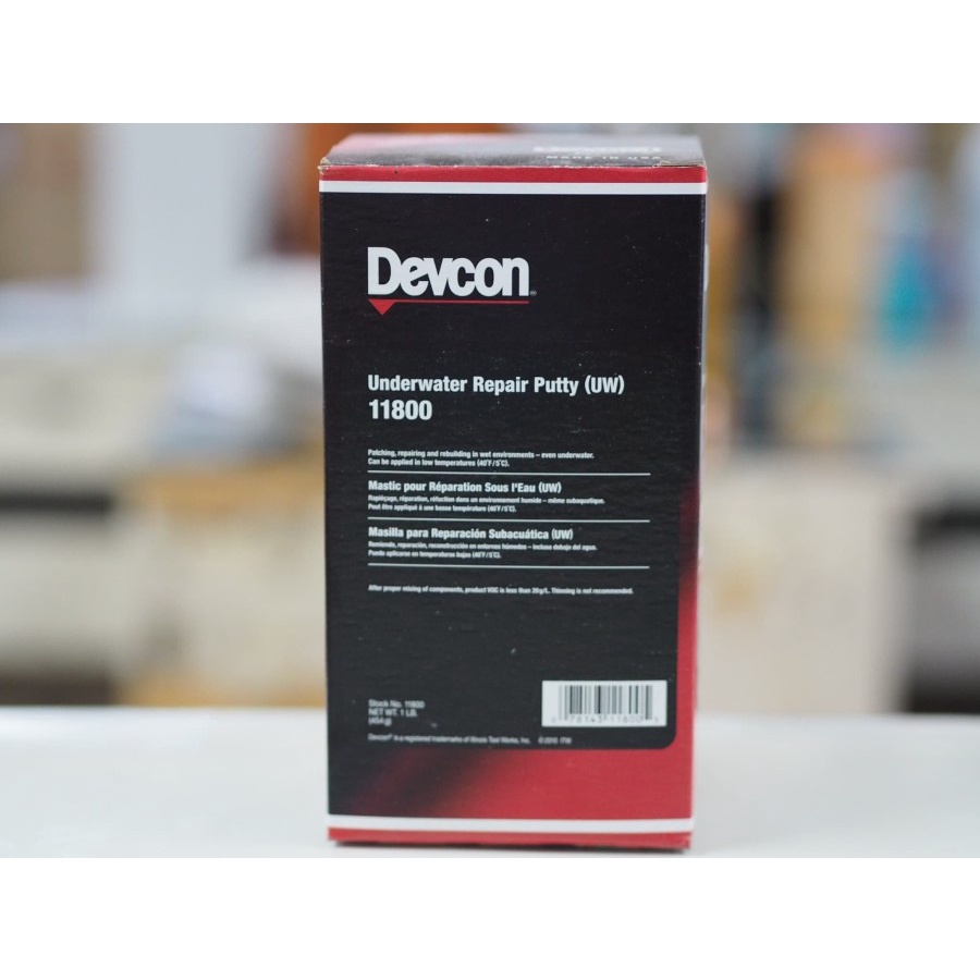Jual Devcon Underwater Repair Putty UW 11800 - 454g | Shopee Indonesia