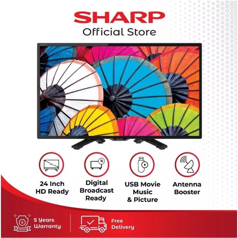 Jual sharp 24 Inch Led tv digital | Shopee Indonesia
