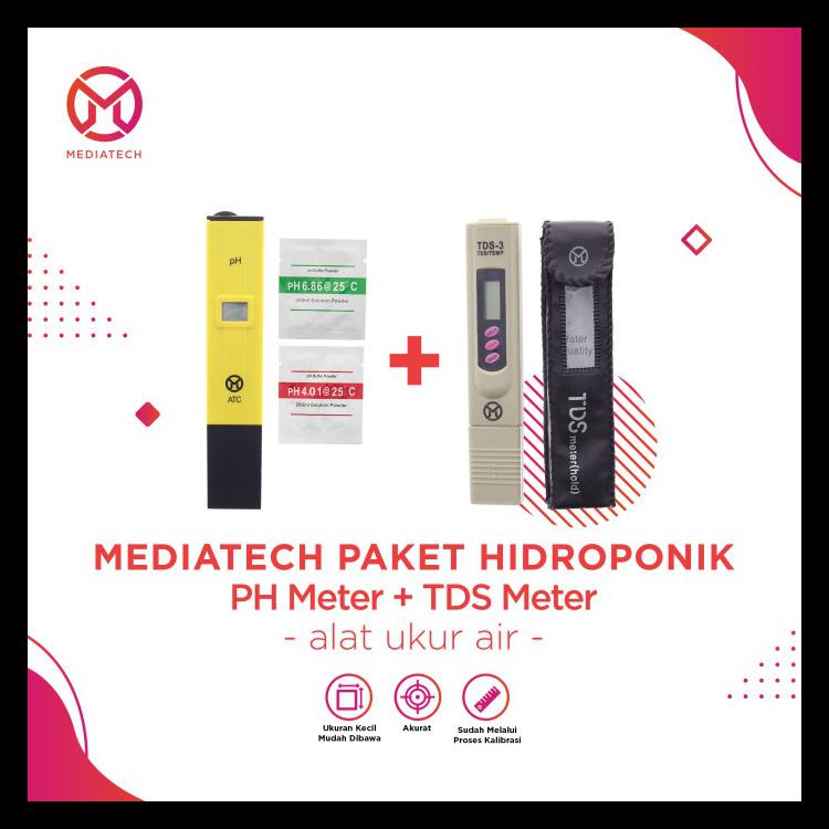 Jual PAKET ALAT UKUR PH METER DAN TDS TESTER DIGITAL HIDROPONIK ...