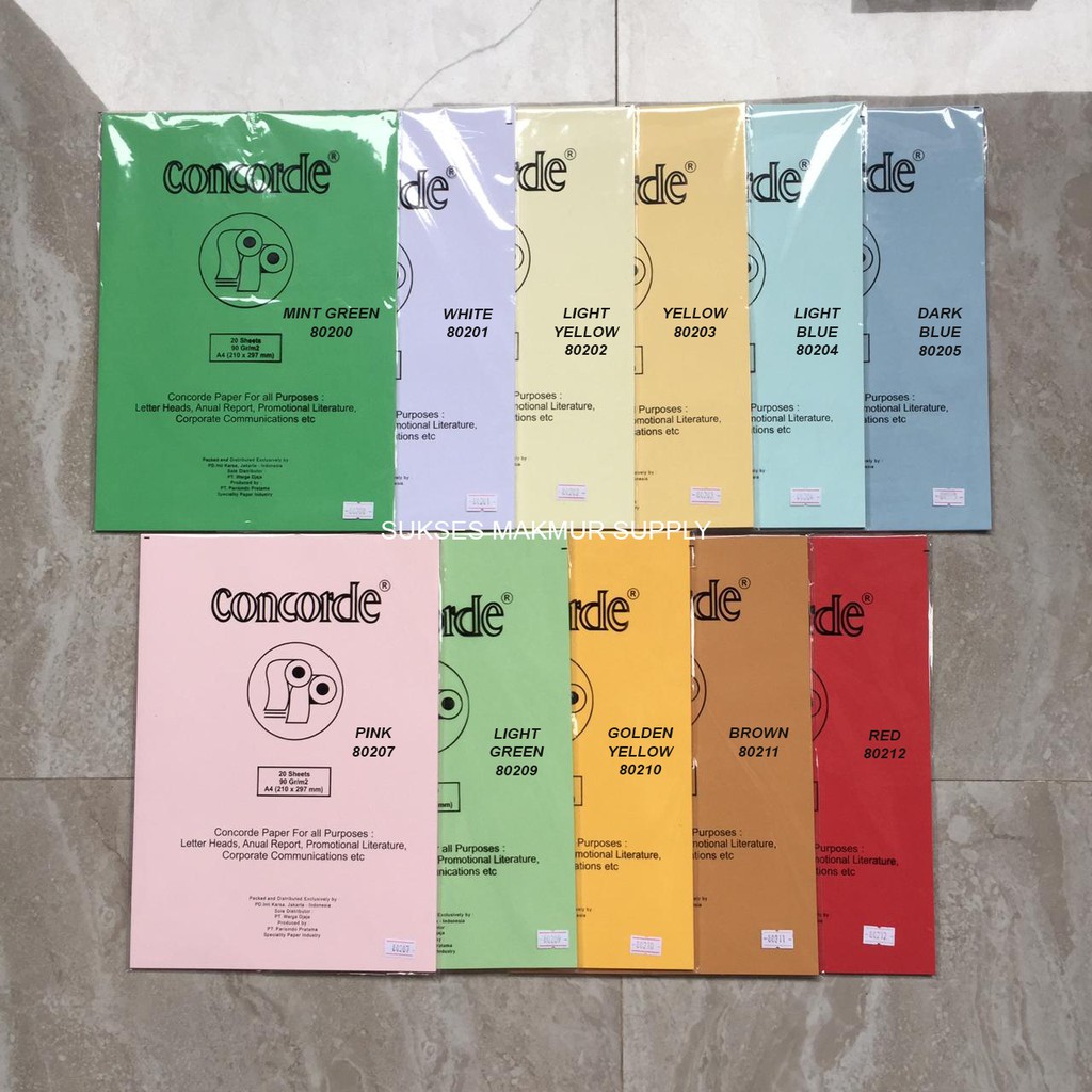 Jual Kertas Concorde 90gr A4 | Shopee Indonesia