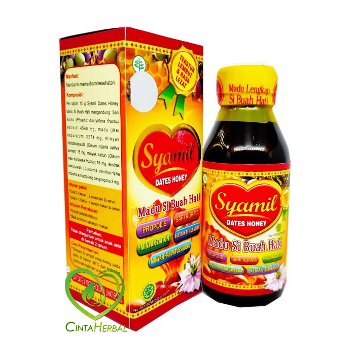 Jual Syamil Madu Si Buah Hati Dates Honey 125 ml ORIGINAL || Syamil ...