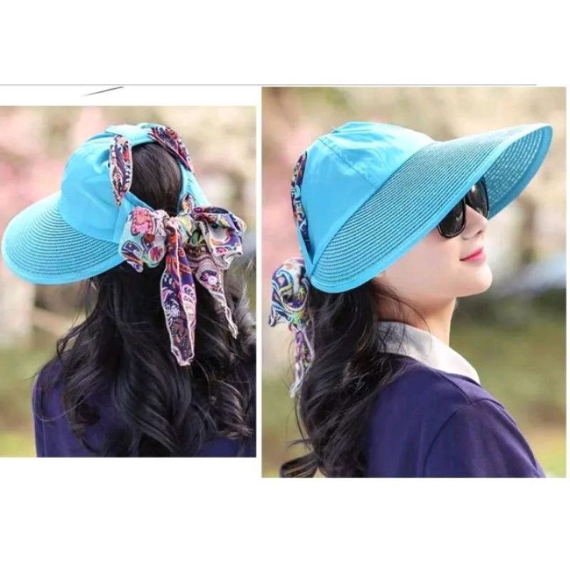 Jual Topi caddy topi golf topi pantai anti sinar ultraviolet UV topi ...