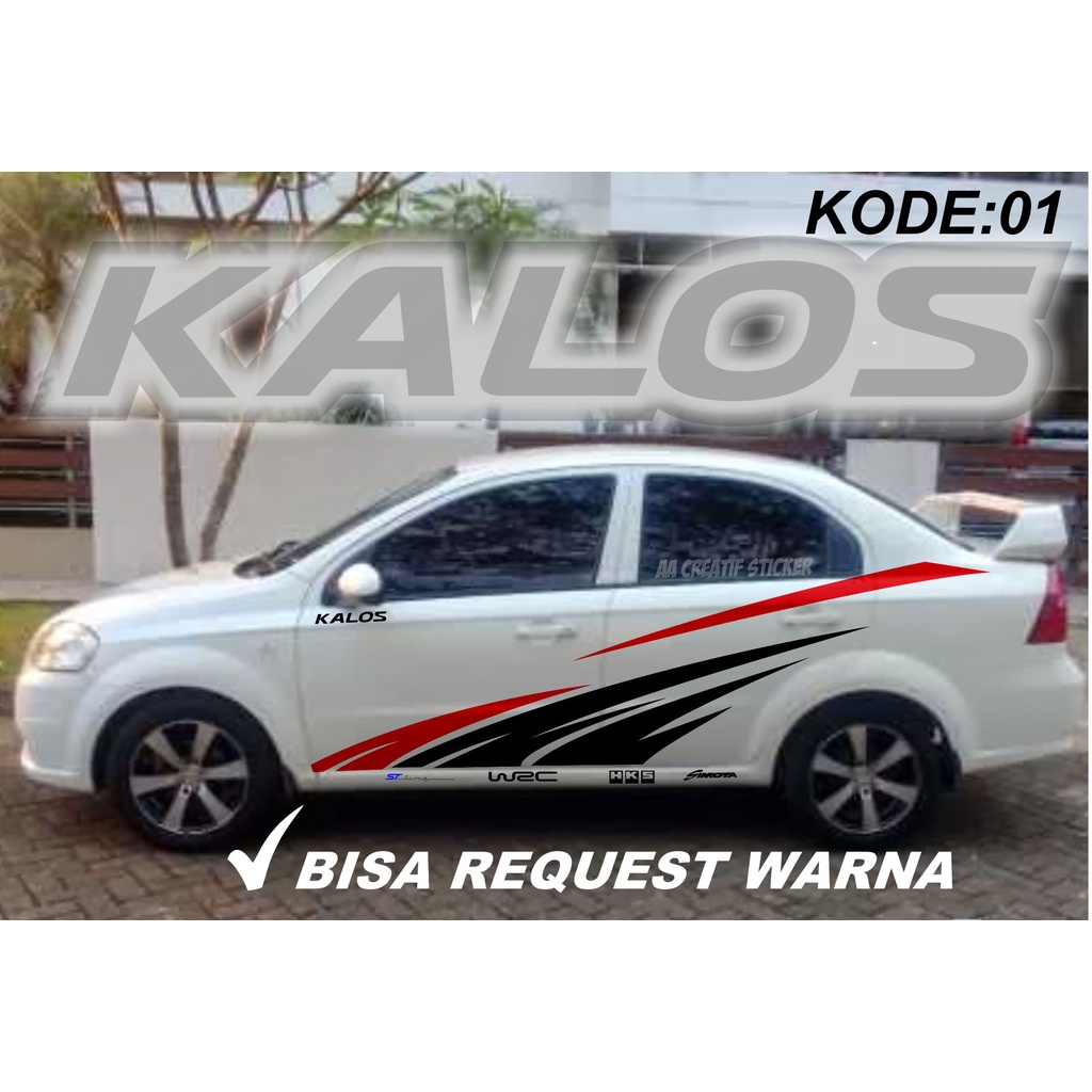 Jual cutting sticker polet LIS mobil CHEVROLET LOVA KALOS AVEO SONIC ...
