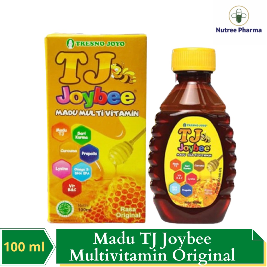 Jual Madu Tj Joybee Multivitamin 100 ml (original) | Shopee Indonesia