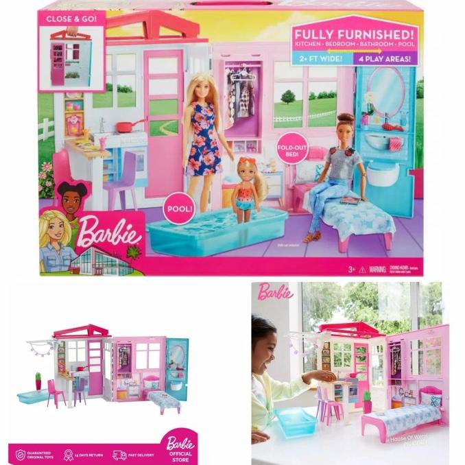 Jual BARBIE 2-STORY HOUSE - RUMAH BONEKA BARBIE - RUMAH BARBIE ORIGINAL ...