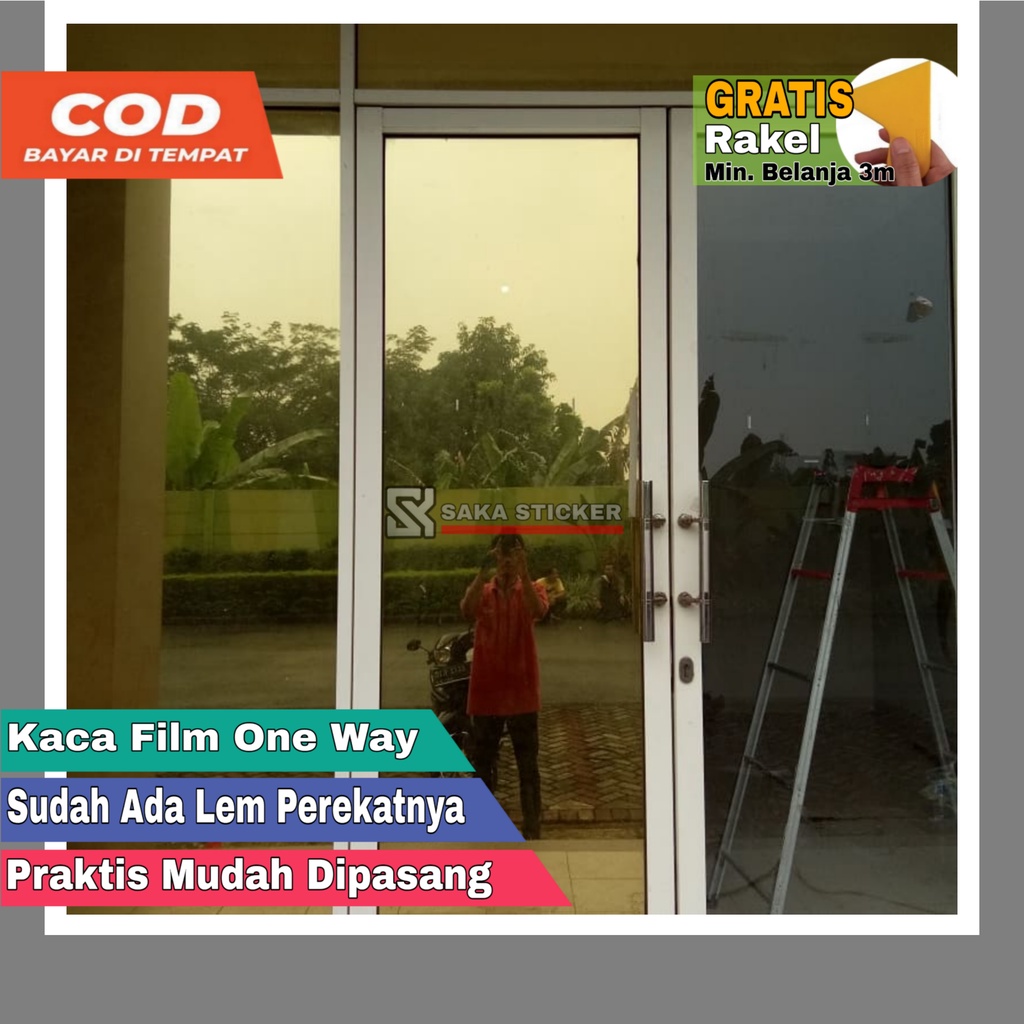 Jual Stiker Sticker Kaca Film Jendela Rumah Anti Panas Tidak Tembus ...