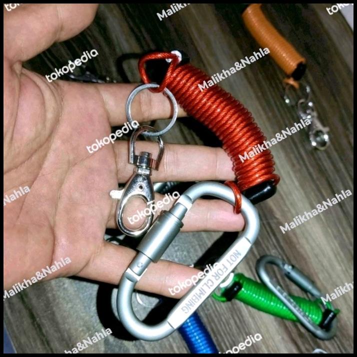 Jual Safety Spring Lanyard For Tools Scaffolding Key Gantungan Kunci ...