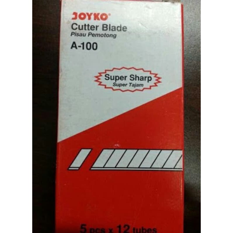 Jual Isi Cutter Refill cutter kecil Joyko A-100 | Shopee Indonesia