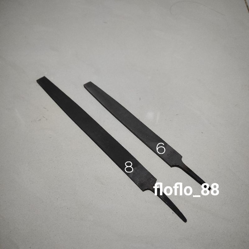 Jual kikir plat rata gepeng ukuran 6 dan 8 inch | Shopee Indonesia