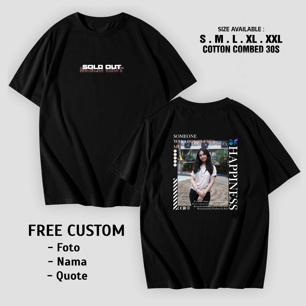 Jual Kaos Aesthetic - kaos sablon foto bisa custom pake foto kamu foto ... Jual Kaos Aesthetic - kaos sablon foto bisa custom pake foto kamu foto ...