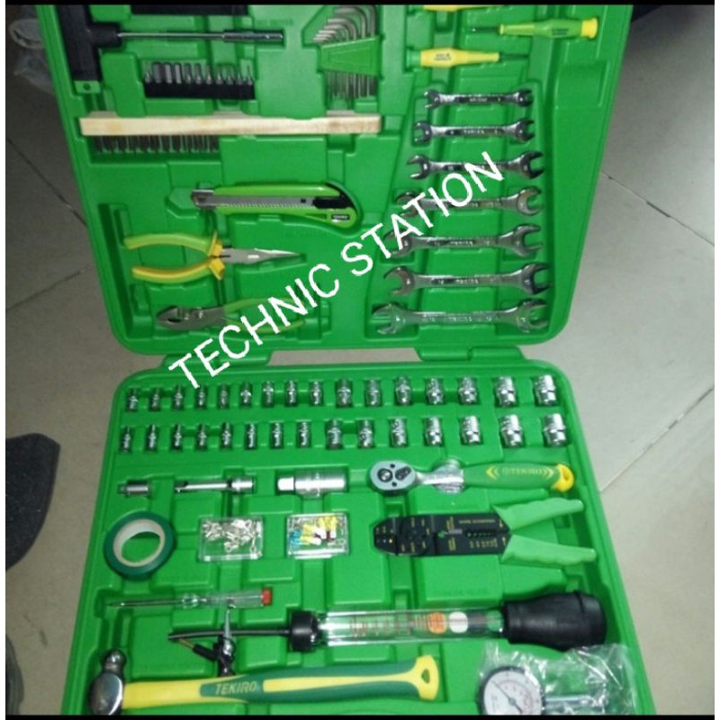 Jual TEKIRO MECHANIC TOOL 130PCS/TEKIRO TOOL SET/TEKIRO KIT | Shopee Indonesia
