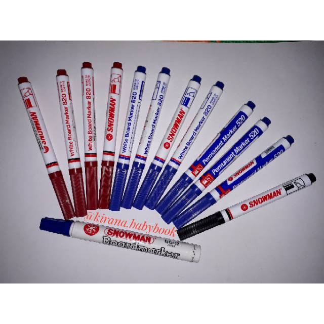 Jual Boardmaker kecil spidol anak snowman | Shopee Indonesia