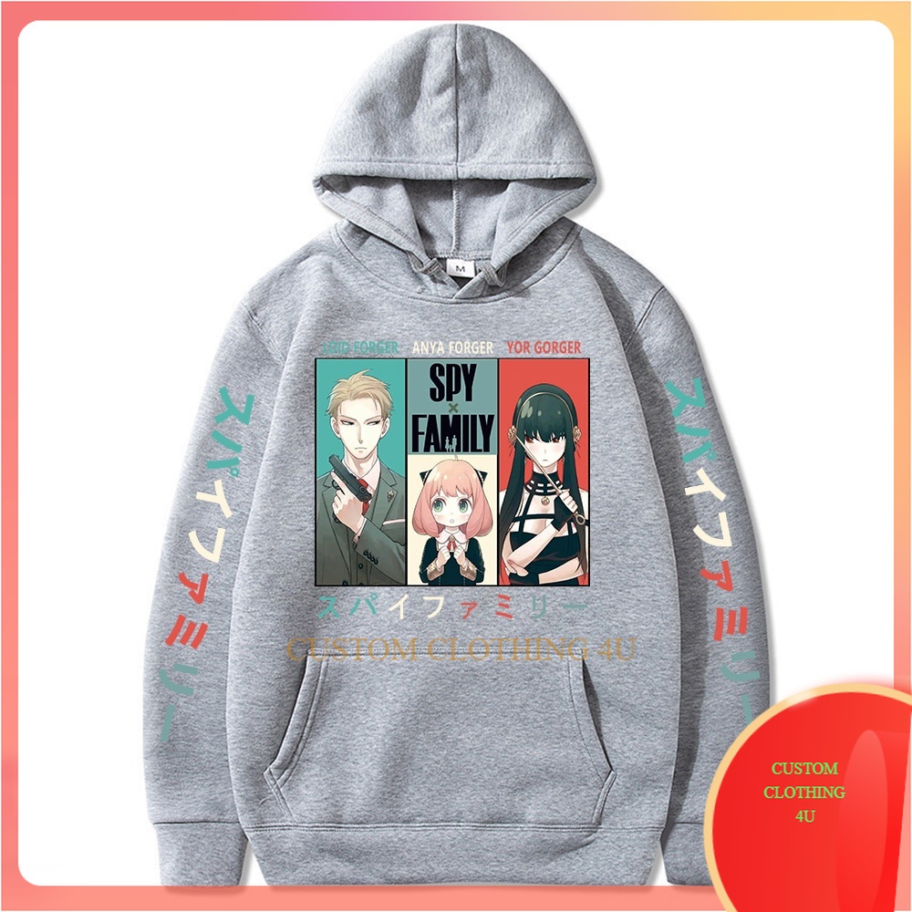 Jual Spy X Family Hoodie | Hoodie Anime Terlaris Spy X Family Pria ...