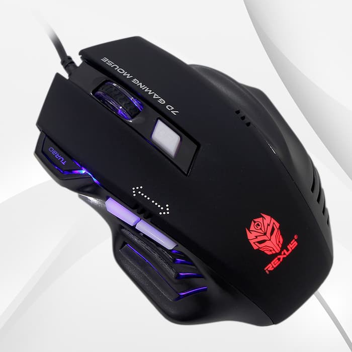 Jual Rexus RXM-G7 Elite 2400dpi Laser Sensor Gaming Mouse | Shopee ...