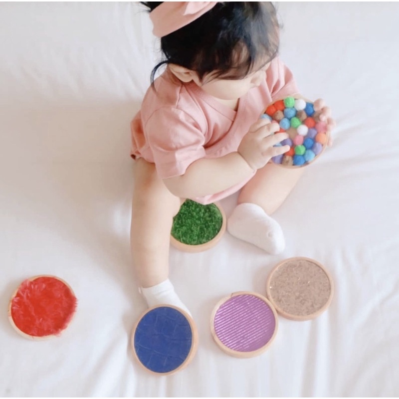 Jual Sensory Texture Pad - Papan Tekstur Montessori - Mainan Bayi ...