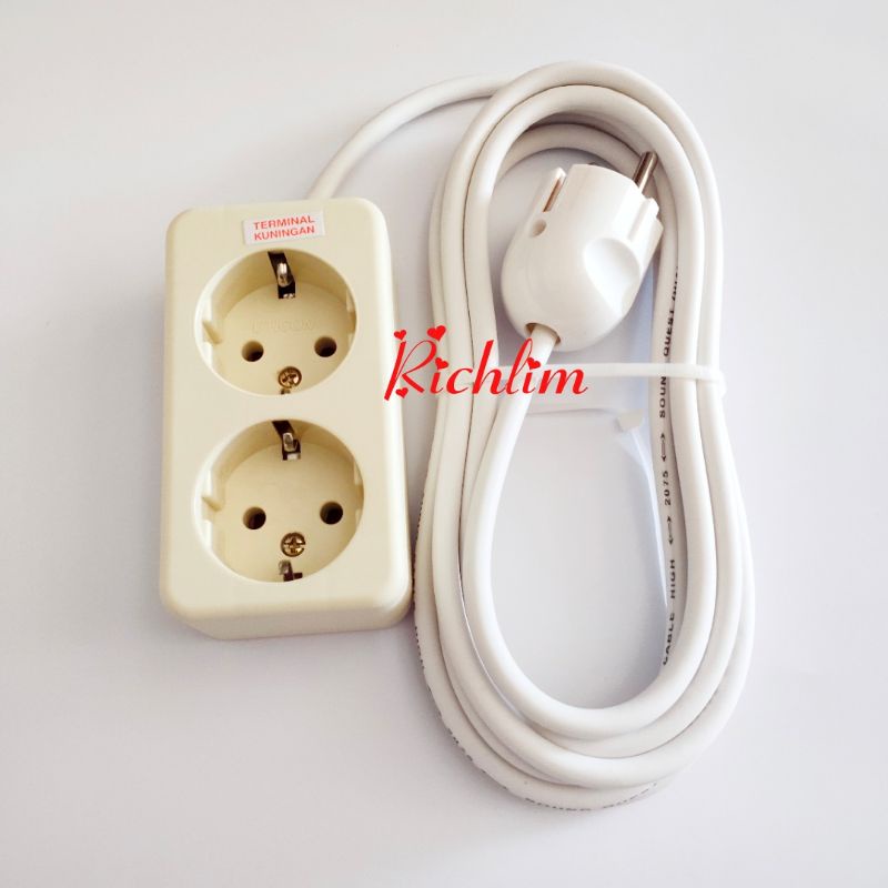 Jual Stop Kontak Uticon/Stopkontak Terminal kuningan 1 2 3 4 5 6 Lubang/Colokan Listrik | Shopee ...