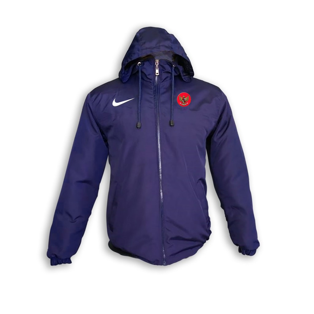 Jual Jaket Parasut Hoodie Timnas Garuda Indonesia Bahan Taslan Tebal ...