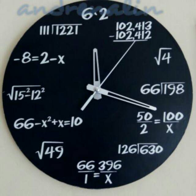 Jual JAm Dinding Custom Kayu Mdf - Walldecor - hiasan dinding- hadiah ...