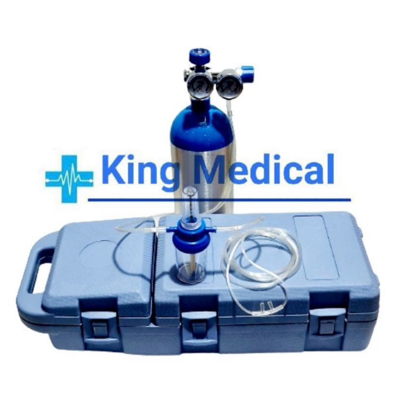 Jual Tabung Oksigen Alumunium Portable Travelling 2 L (Liter) | Shopee Indonesia