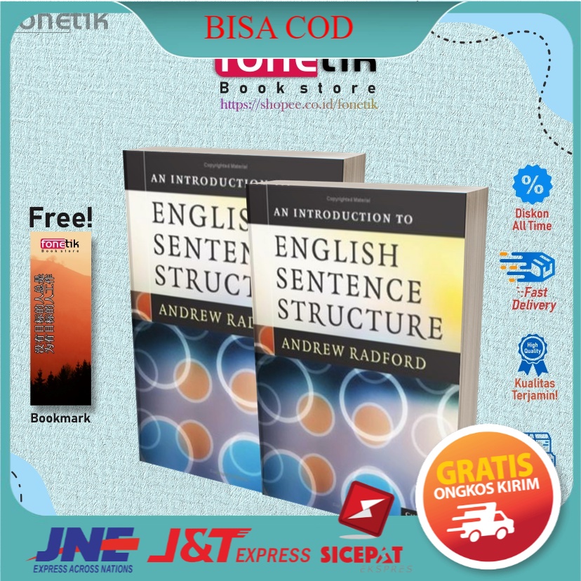 Jual An Introduction to English Sentence Structure - Andrew Radford ...