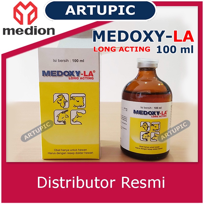 Jual Medoxy-LA 100 ml Obat OTC crd korisa snot kolera ayam unggas babi ...