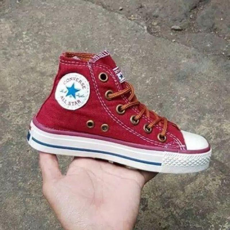 Jual LIVE SHOPEE SEPATU ANAK GRADE ORIGINAL CONVERSE ALL STAR KIDS 1 ...