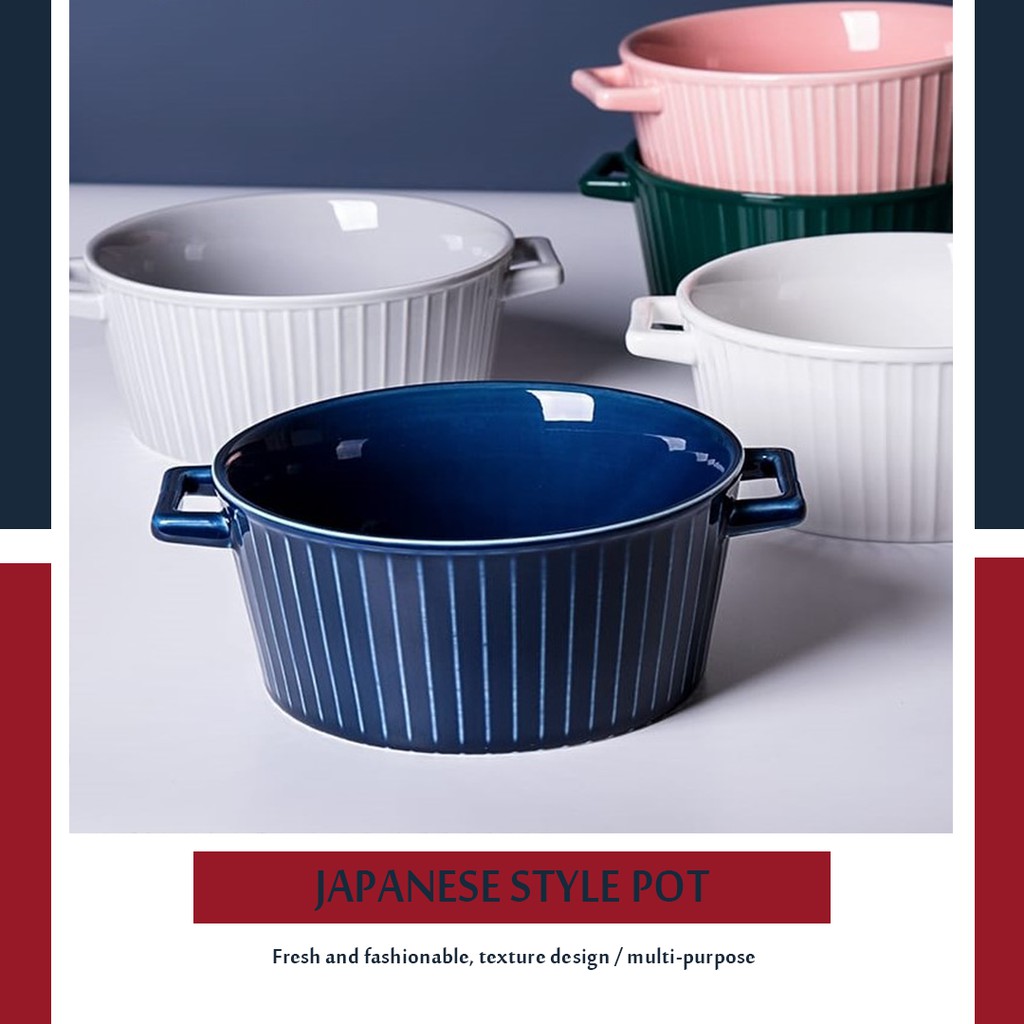 Jual JAPANESE STYLE POT/PIRING KERAMIK JEPANG IMPORT/ PANCI SUP ...