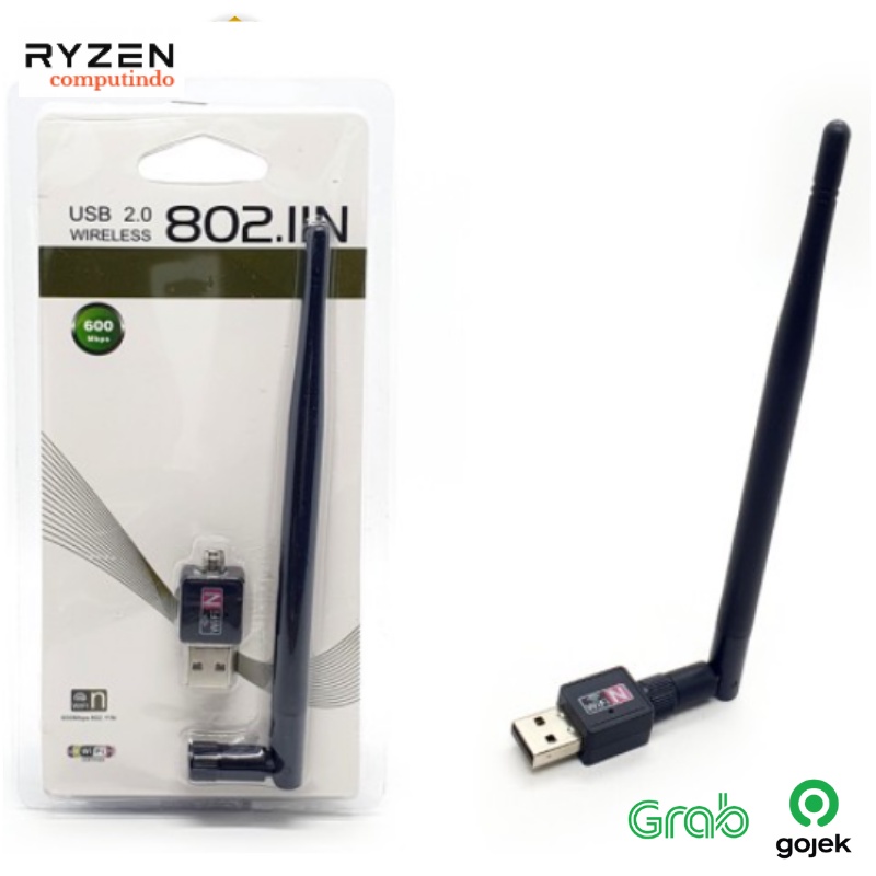 Jual USB WIFI ANTENA PANJANG 802.11N 600 MBPS / USB WIFI ANTENA PANJANG ...