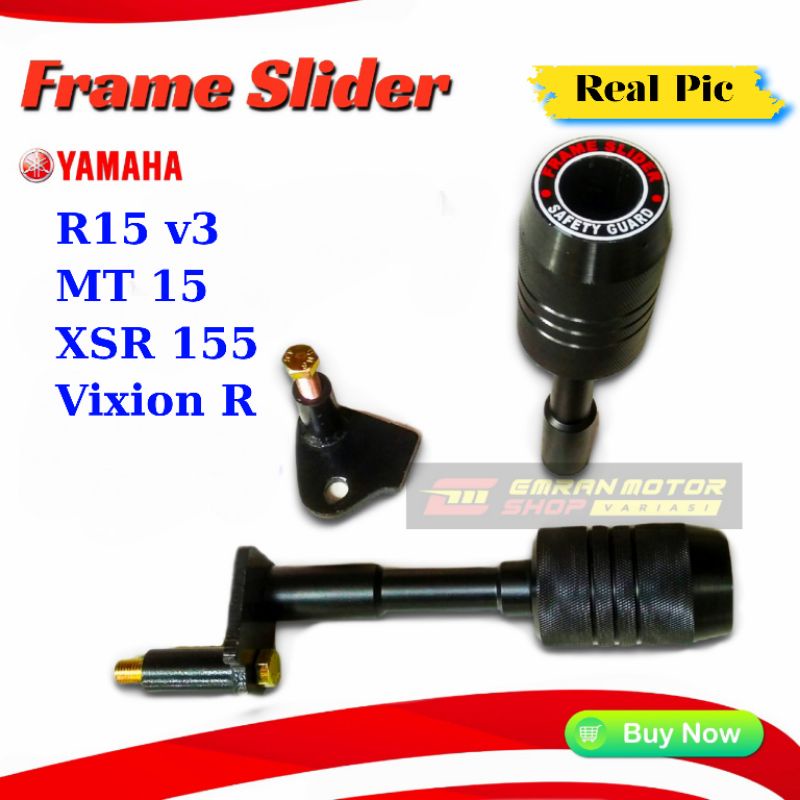 Jual Frame Slider R15 v3 mt15 XSR 155 Vixion R r15v3 xsr155 vixionr ...