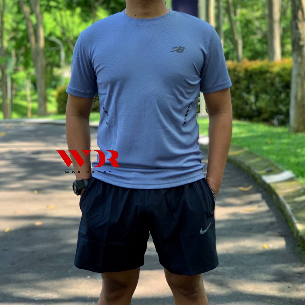 Jual Baju Olahraga Running Lari Run PRIA LAKI LAKI Kaos Training Atasan ...