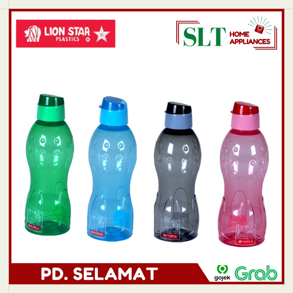 Jual Botol Minum Lion Star Akvo Bottle 600 ML BOTOL PLASTIK BOTOL AIR ...