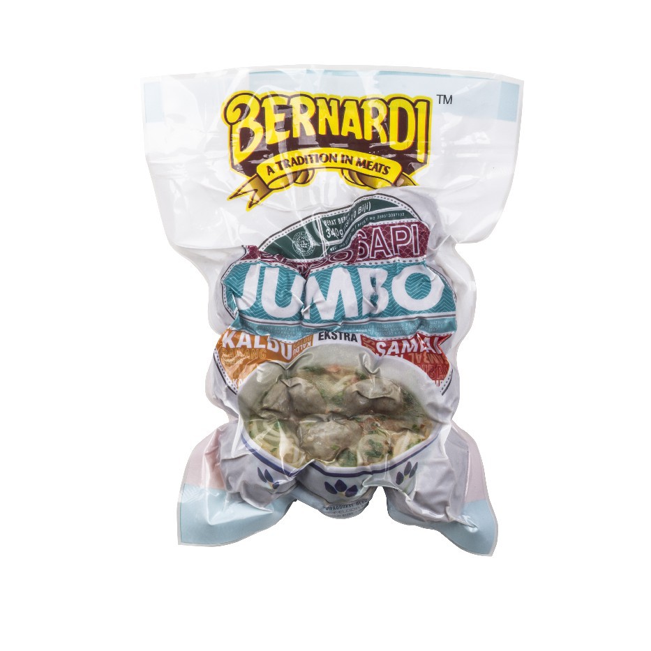 Jual BERNARDI BAKSO SAPI JUMBO 340GR (9916500107) | Shopee Indonesia