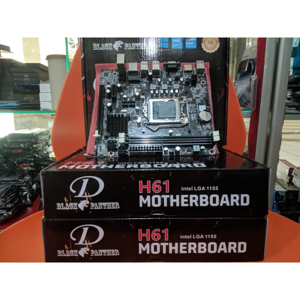 Jual Black Panther H61 DDR3 Socket LGA 1155 | Shopee Indonesia