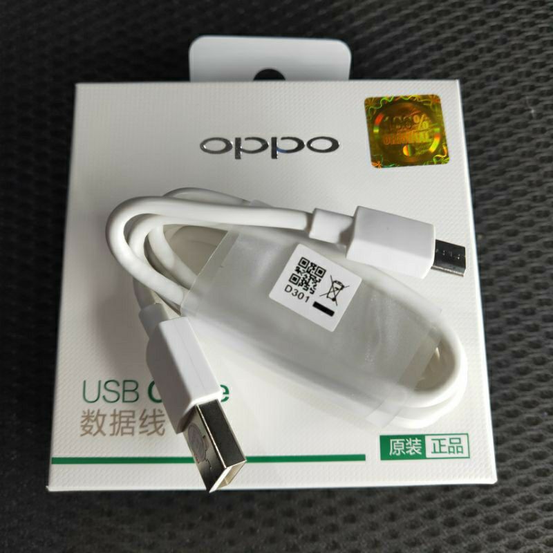 Jual KABEL DATA OPPO ORIGINAL 100% FAST CHARGING 2A MICRO | Shopee ...