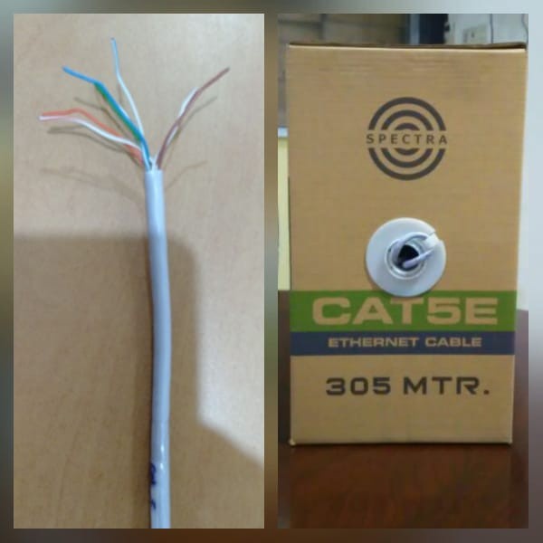 Jual KABEL LAN UTP CAT5E SPECTRA 305 M | Shopee Indonesia