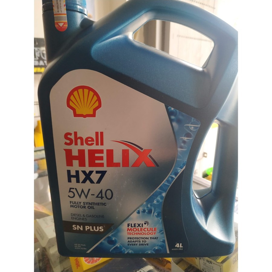 Jual Shell Helix HX7 Plus 5W-40 4 Liter | Shopee Indonesia