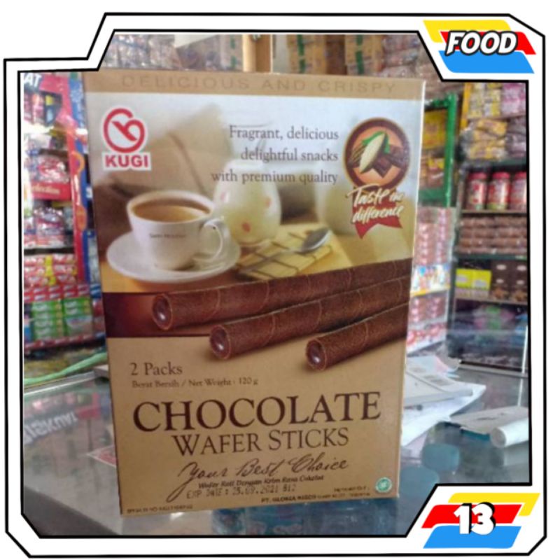 Jual Kugi wafer sticks 120gram | Shopee Indonesia