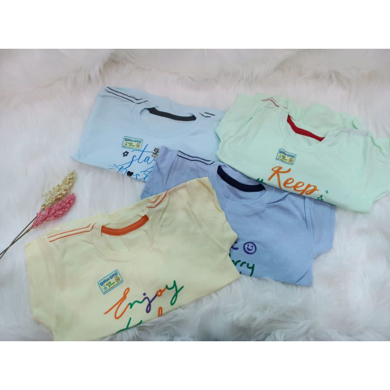 Jual Kaos Oblong Sablon Hello Baby usia 6 bulan - 3 tahun polos ...