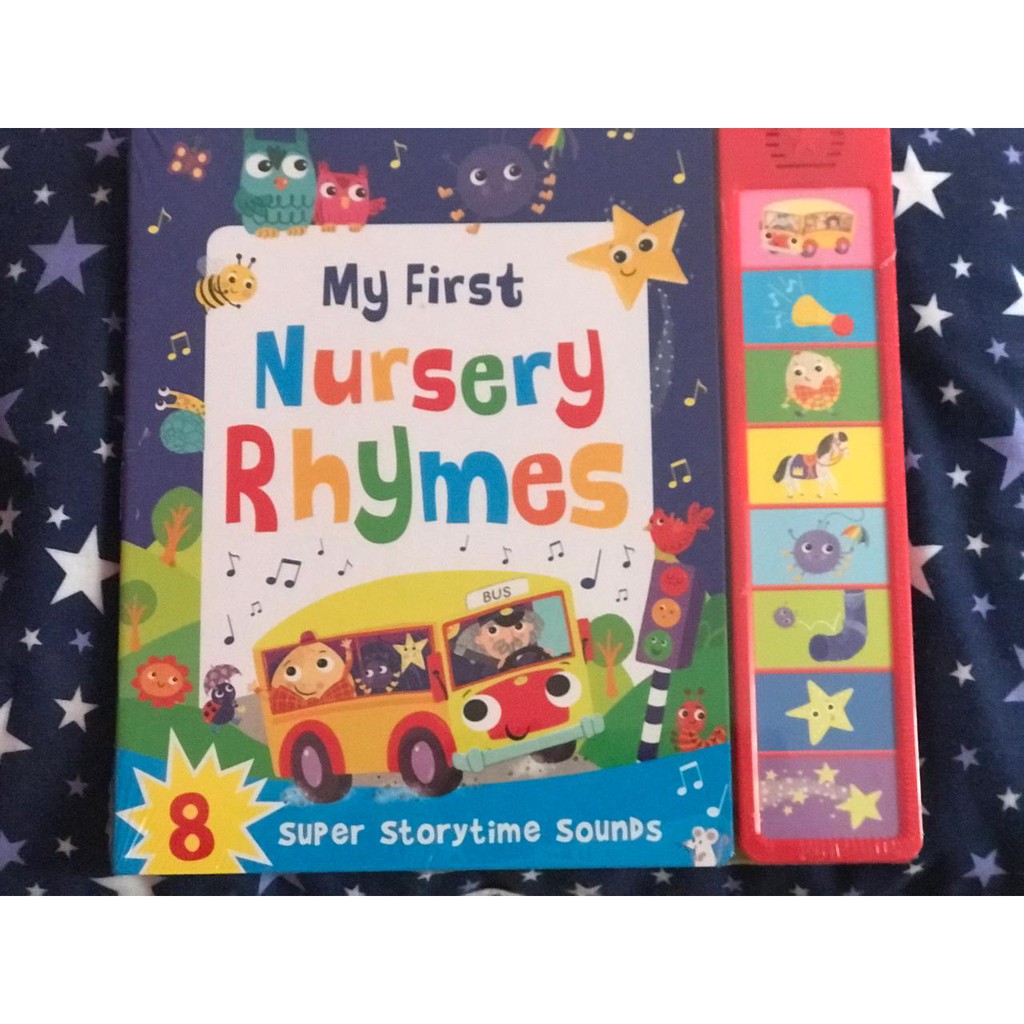 Jual Soundbook My first nursery rhymes - buku cerita anak | Shopee ...