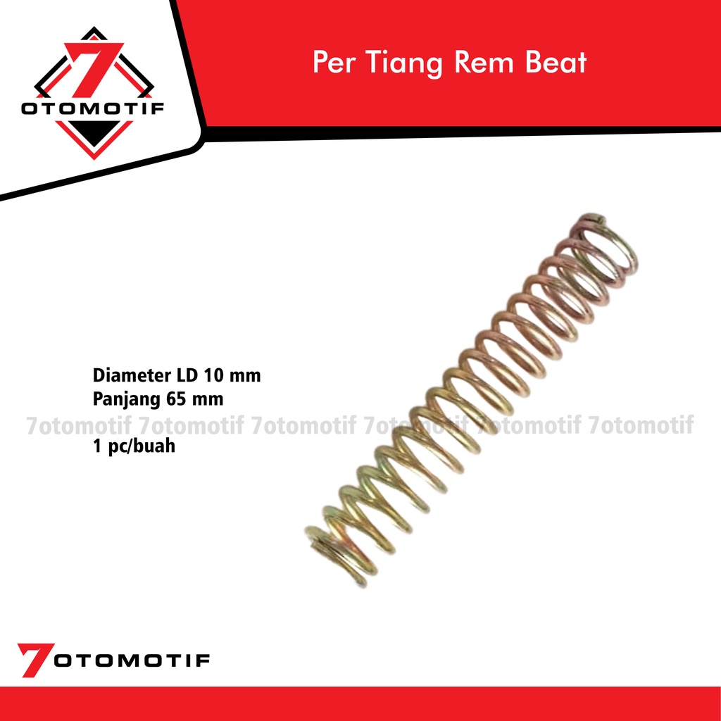 Jual Per Tiang Rem Belakang Honda Matic Beat Vario Scoopy Warna Kuning ...