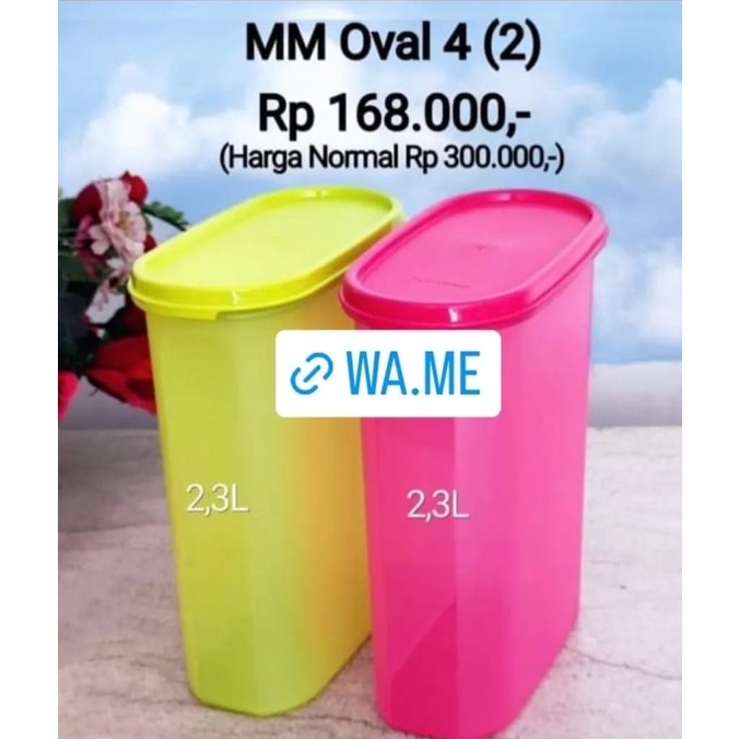 Jual tempat penyimpanan jumbo modular keeper tupperware tempat susu ...