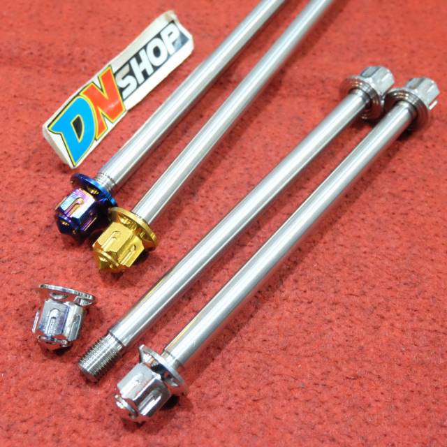 Jual As roda depan stainless heng scoopy beat vario 125 vario 150 ...