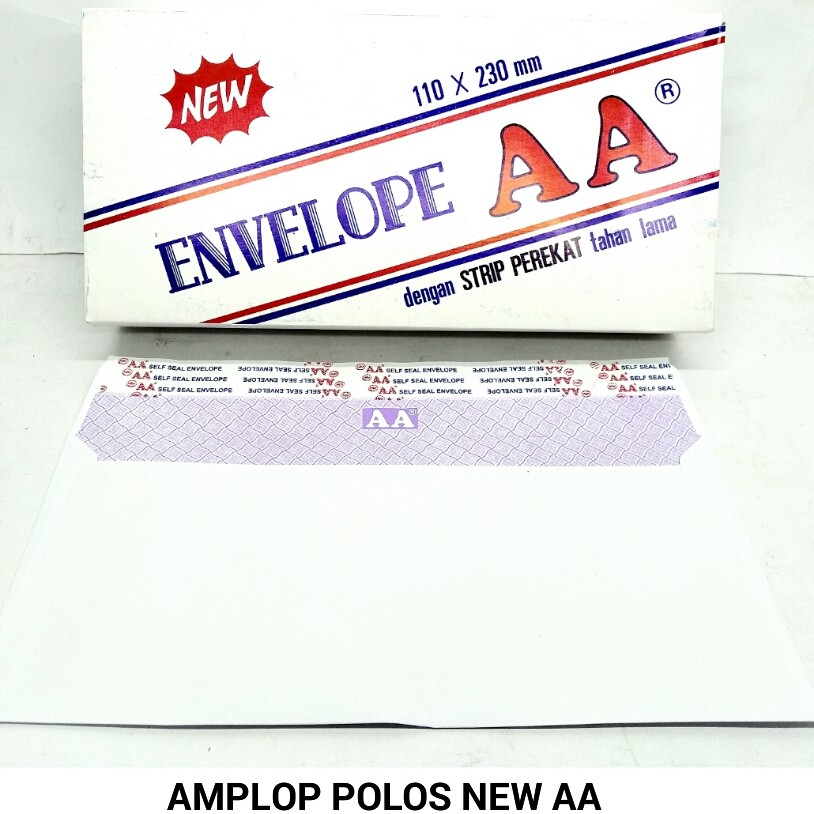 Jual Amplop New AA Polos Panjang 90 | Shopee Indonesia