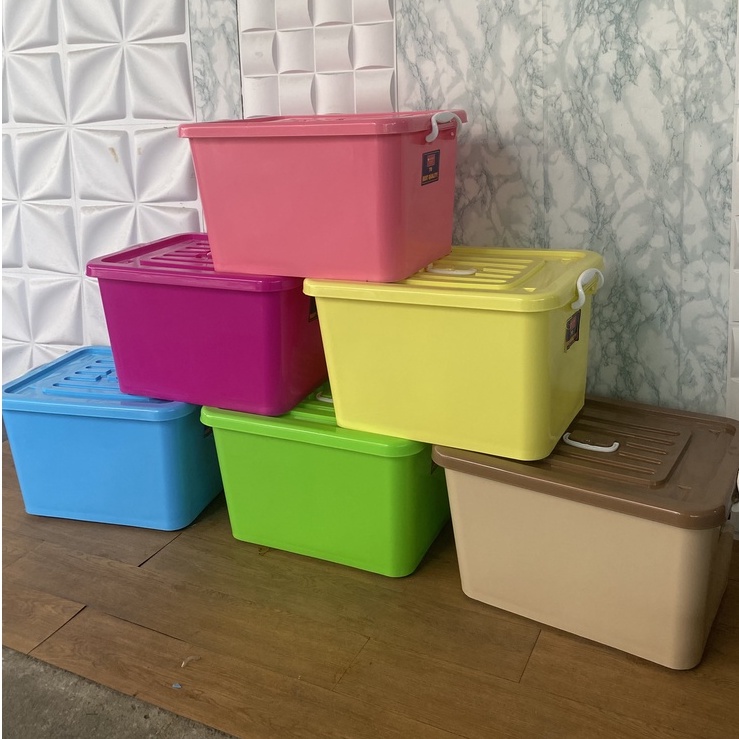 Jual Box Container Gajah Warna 70L | Shopee Indonesia
